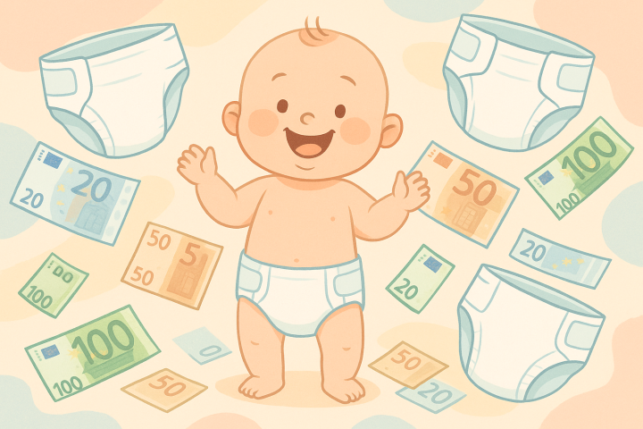 Prijs luiers steeds hoger. Check de luieraanbiedingen