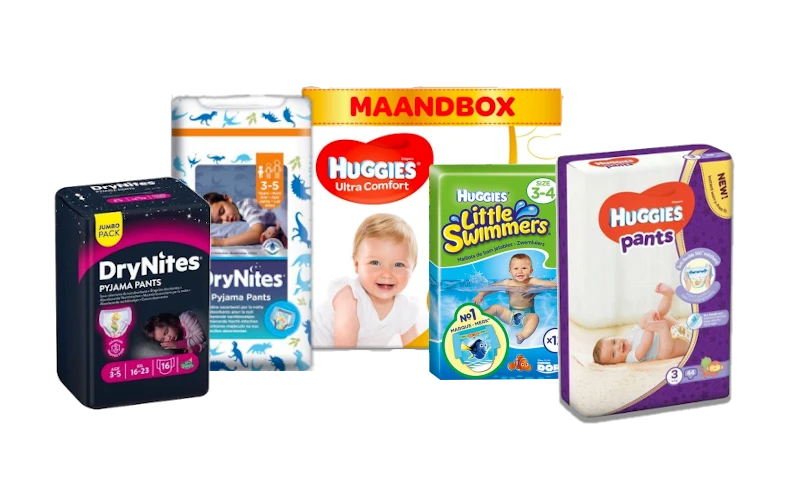 Huggies luiers - aanbieding en prijzen