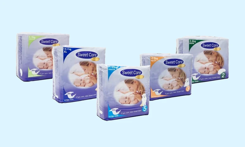 SweetCare luiers | Vergelijk luieraanbiedingen